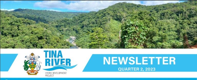 A National Project of Solomon Islands | Tina River Hydropower